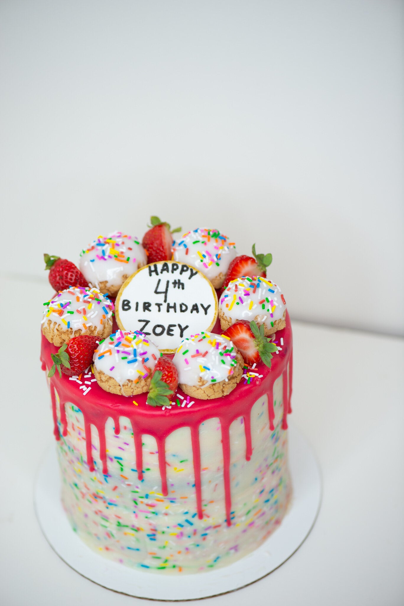 Custom Edible Disk – Creme Cream Puffs